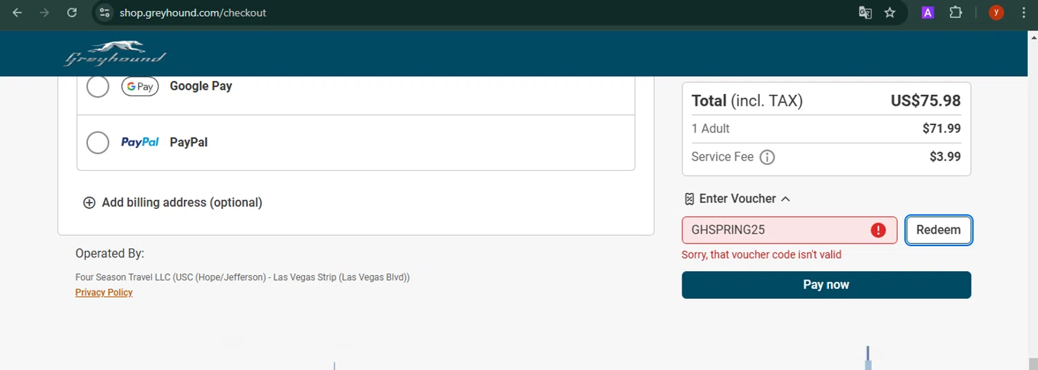 Greyhound Promo Codes - 30% Off Coupons Sep 2025