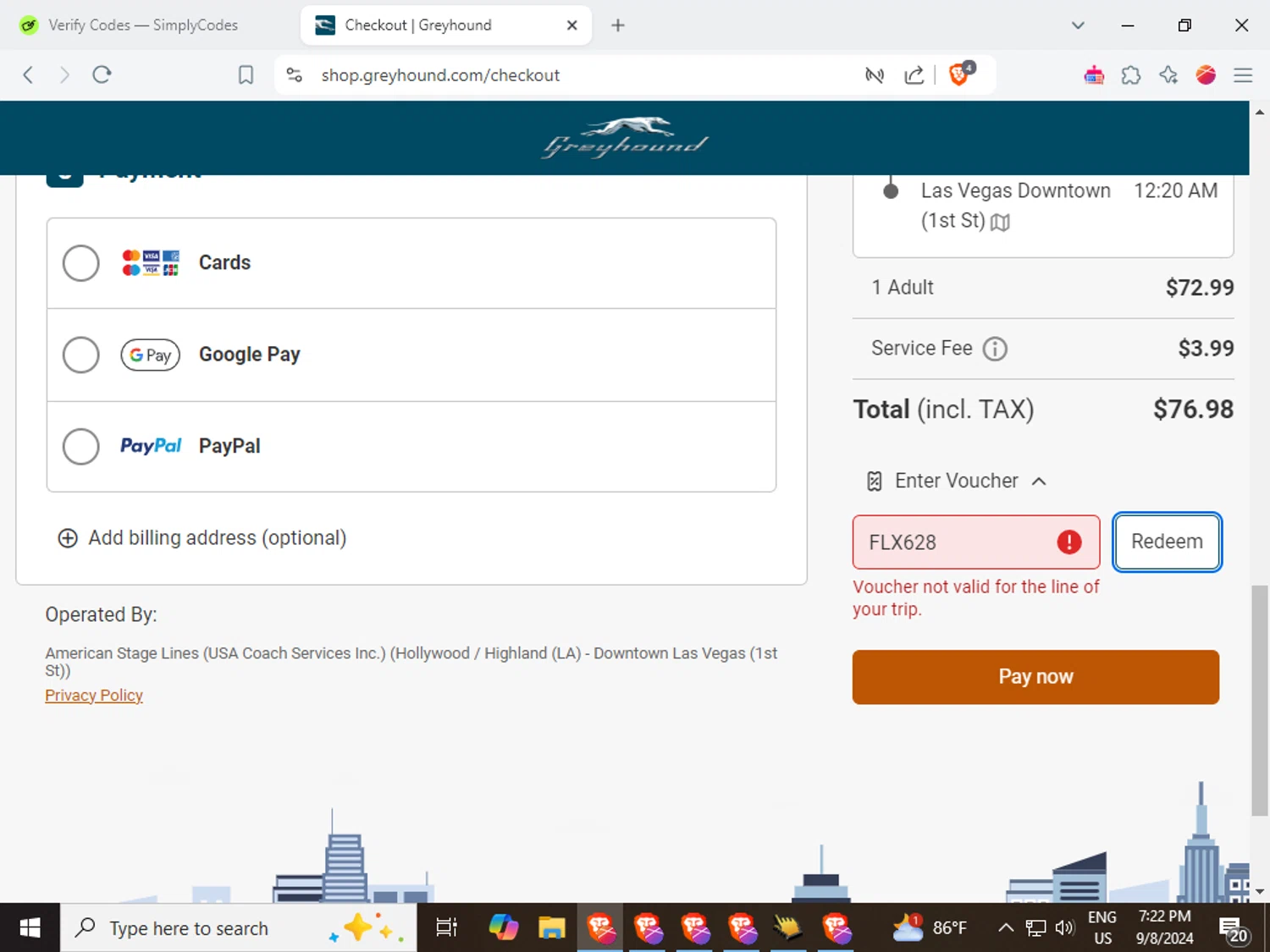 Greyhound Promo Codes - 15% Off | October 2024