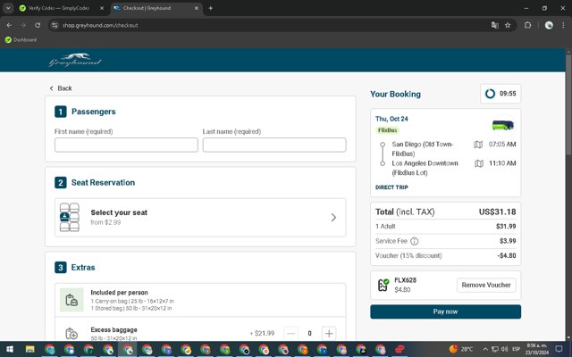 Greyhound Promo Codes - 15% Off | October 2024