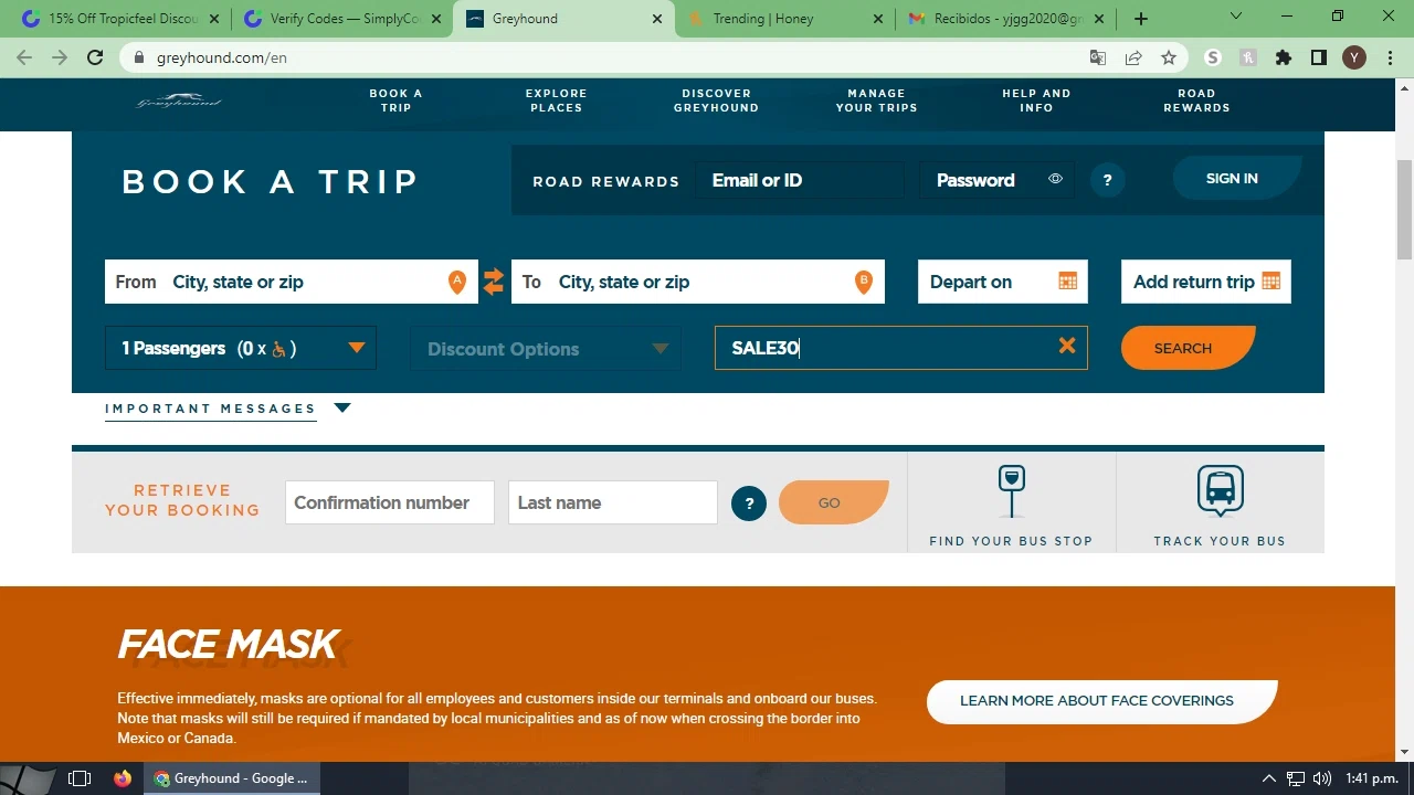 Greyhound Promo Codes - 15% Off | August 2024