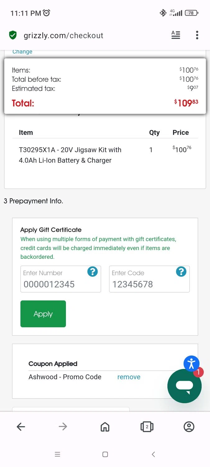 Grizzly Industrial Coupons - 10% Off | November 2024