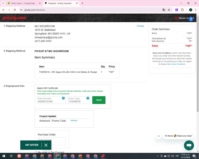 Grizzly Industrial Promo Codes - 10% Off Coupons Sep 2025