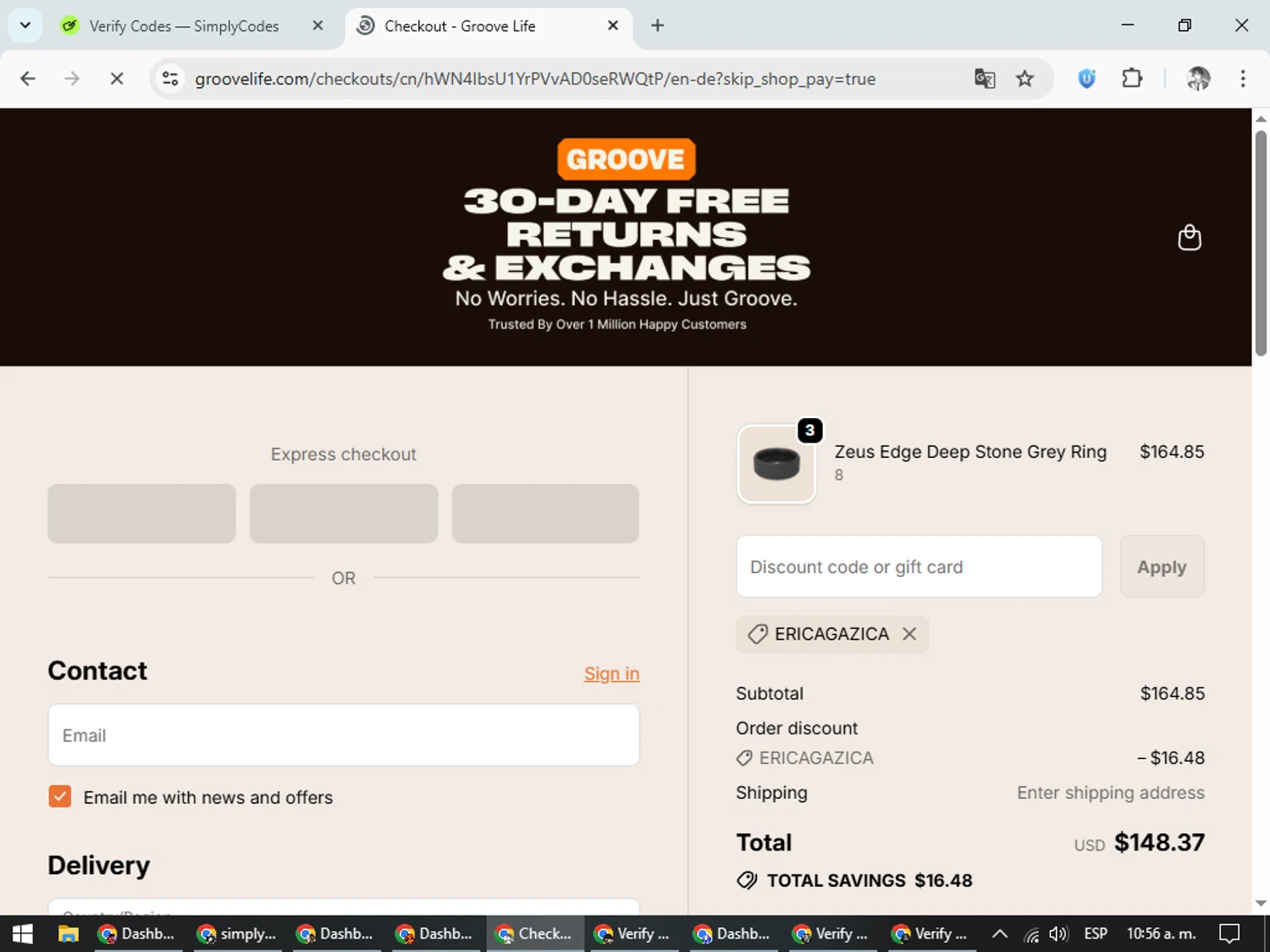Groove Life Promo Codes (3 Verified) - 15% Off Nov 2025