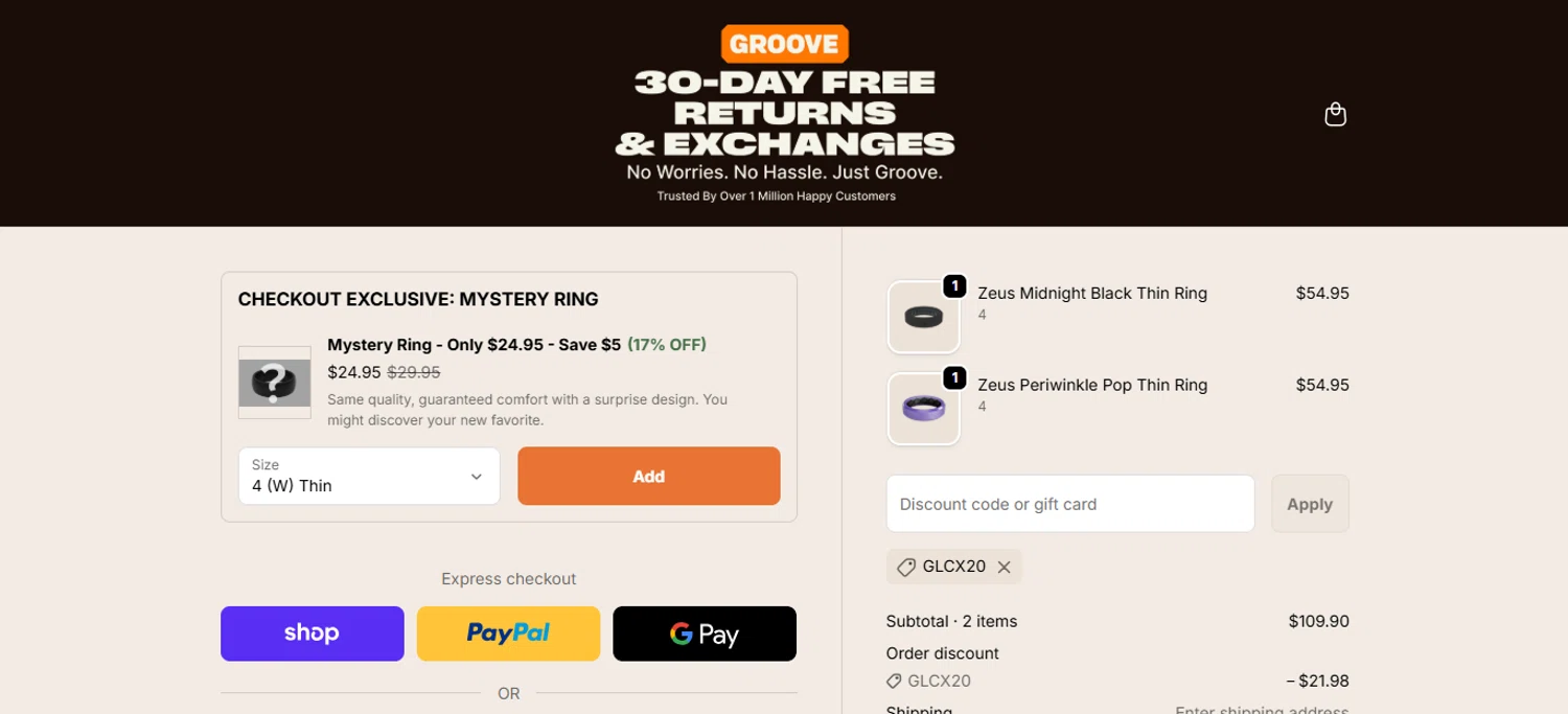 Groove Life Promo Codes - 20% Off (3 Verified) Jan 2026