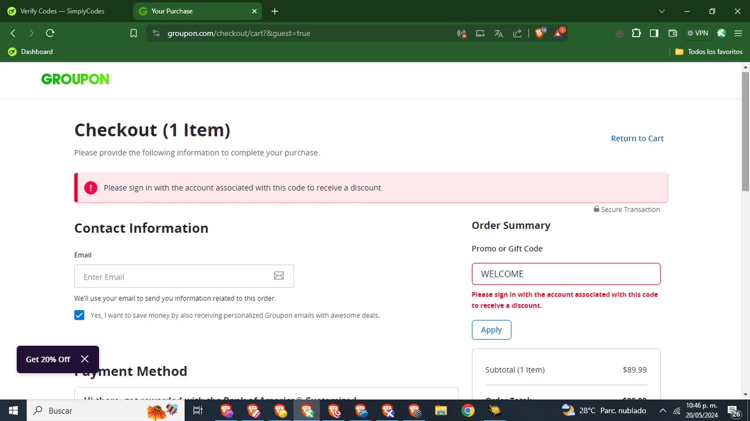 Groupon Promo Codes – 35% Off | May 2024