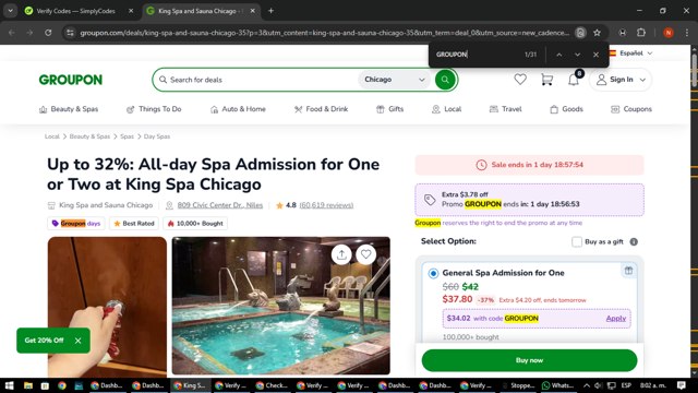 Groupon Promo Codes (5 Verified) - $30 Off w/Code Apr 2025