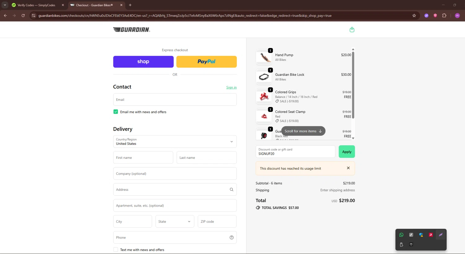Guardian Bikes Promo Code - $20 Off (1 Verified) Dec 2025