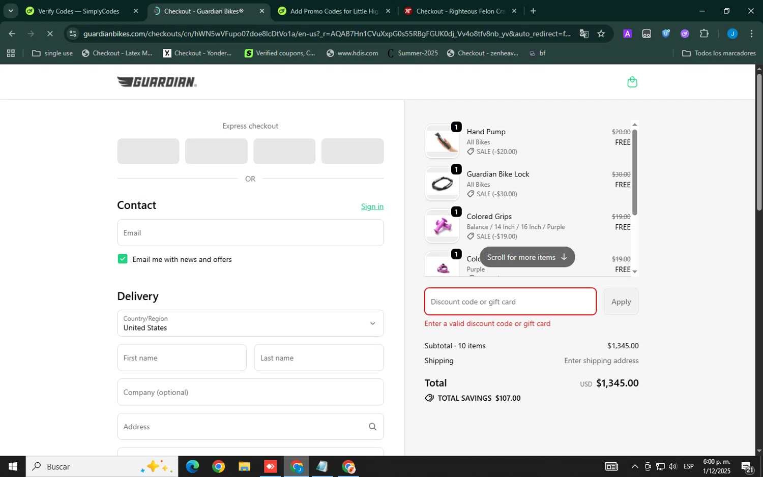 Guardian Bikes Promo Code - $20 Off (1 Verified) Dec 2025