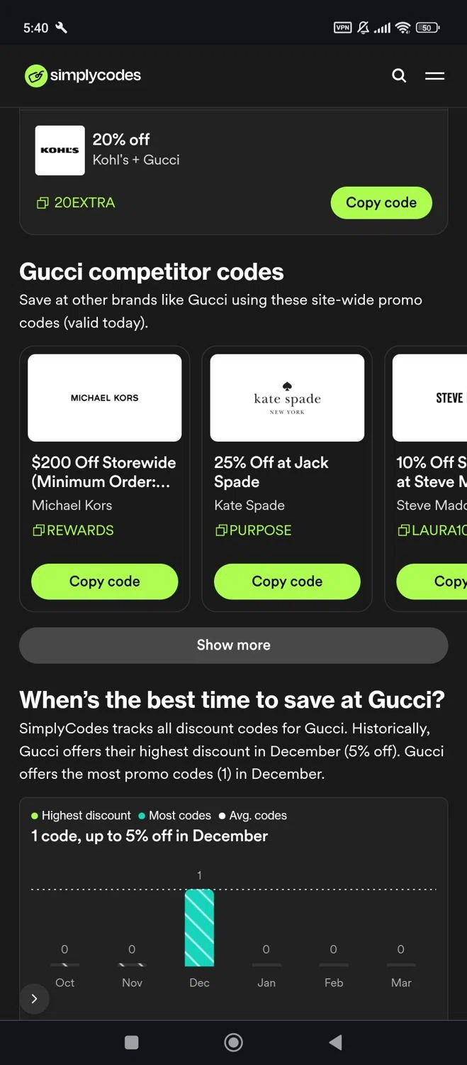 Gucci Coupons - 4% Off | December 2024