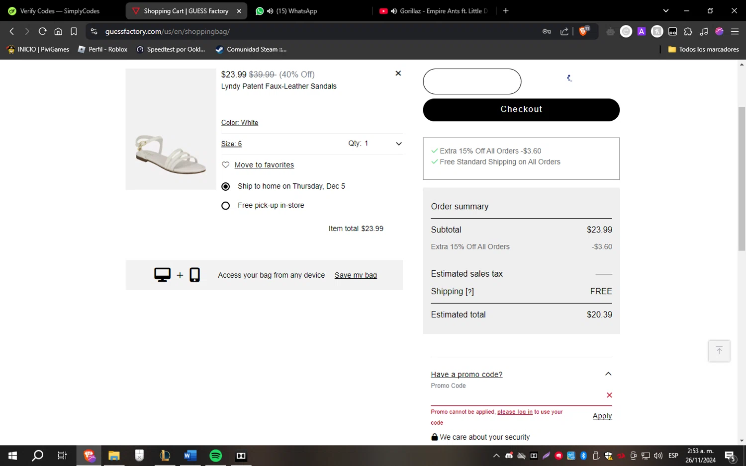 Guess Factory Coupons - 20% Off | January 2025