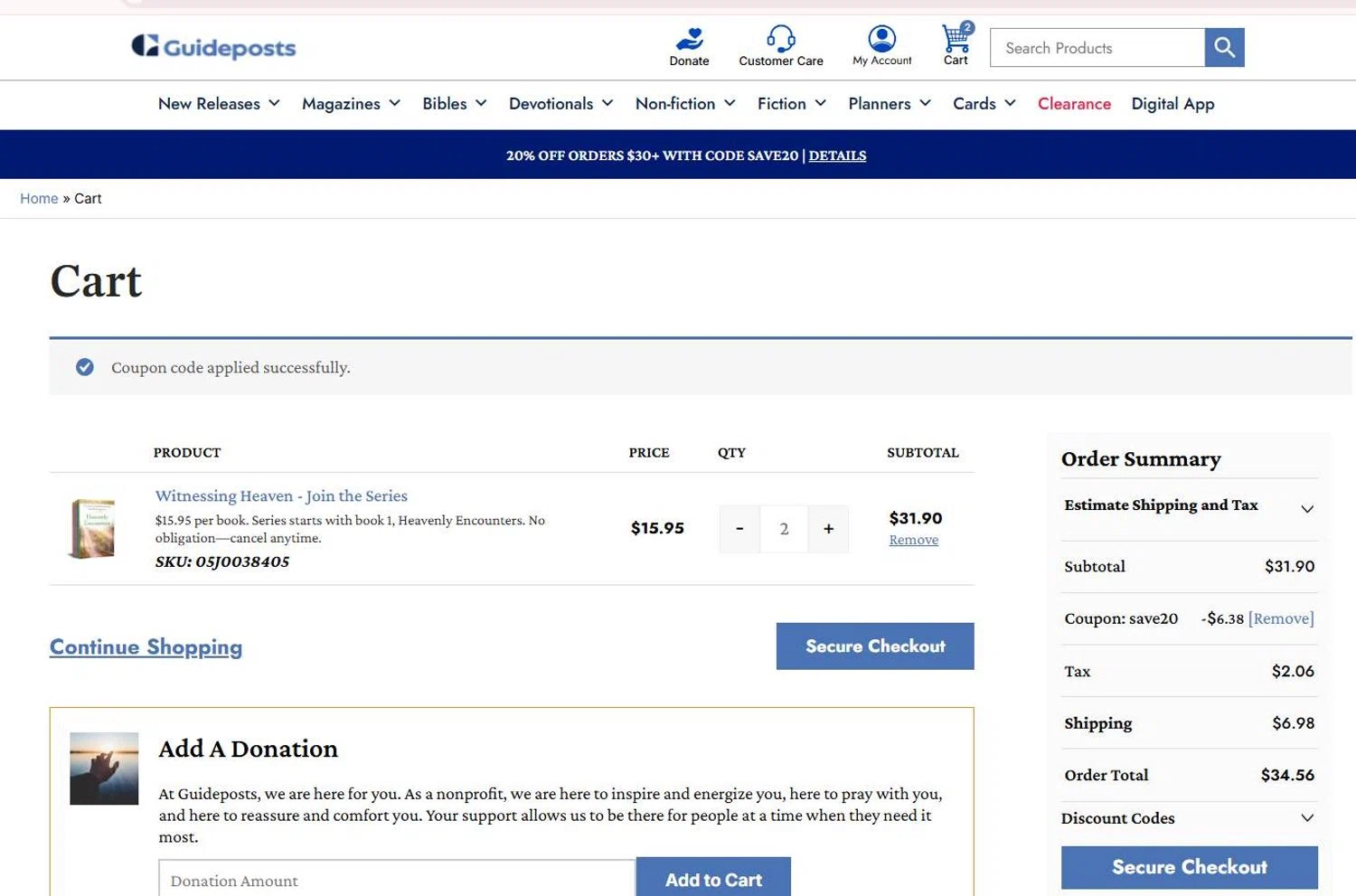 Guideposts Promo Codes - 20% Off | January 2025