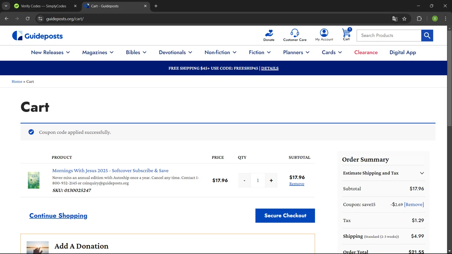 Guideposts Discount Codes - 20% Off | September 2024