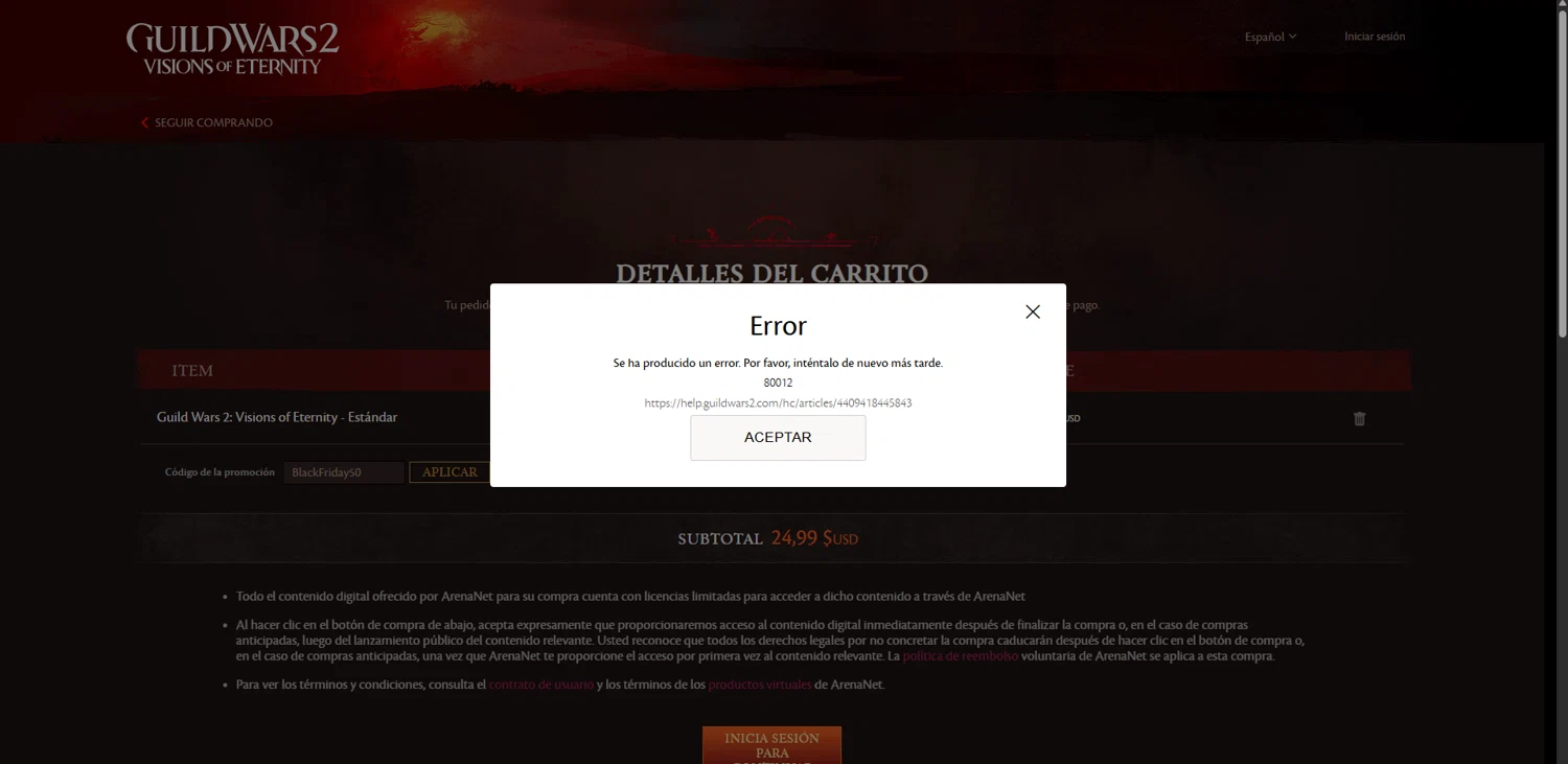 Guild Wars 2 Promo Codes - 50% Off Coupons Mar 2026
