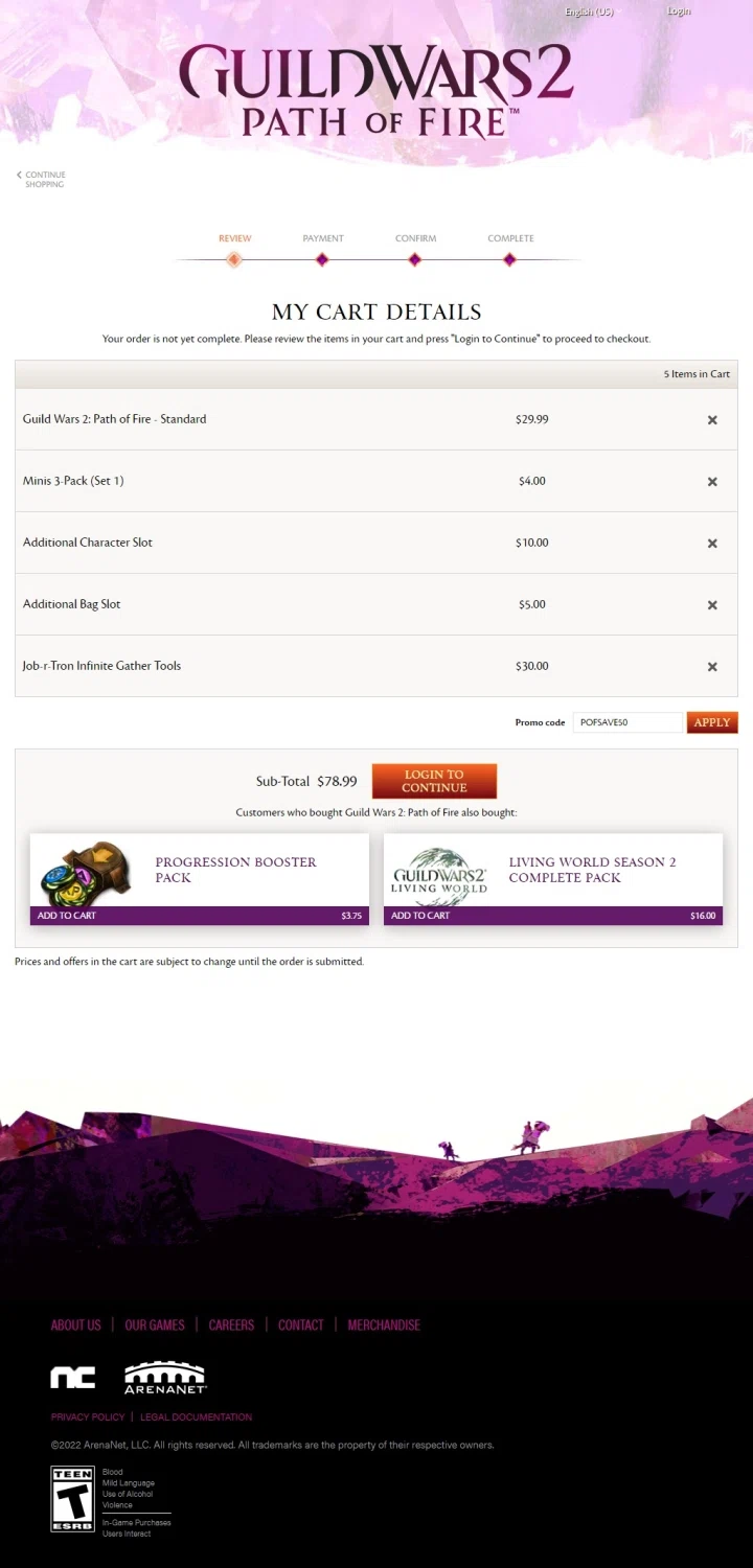 Guild Wars 2 Promo Codes - 10% Off | October 2024