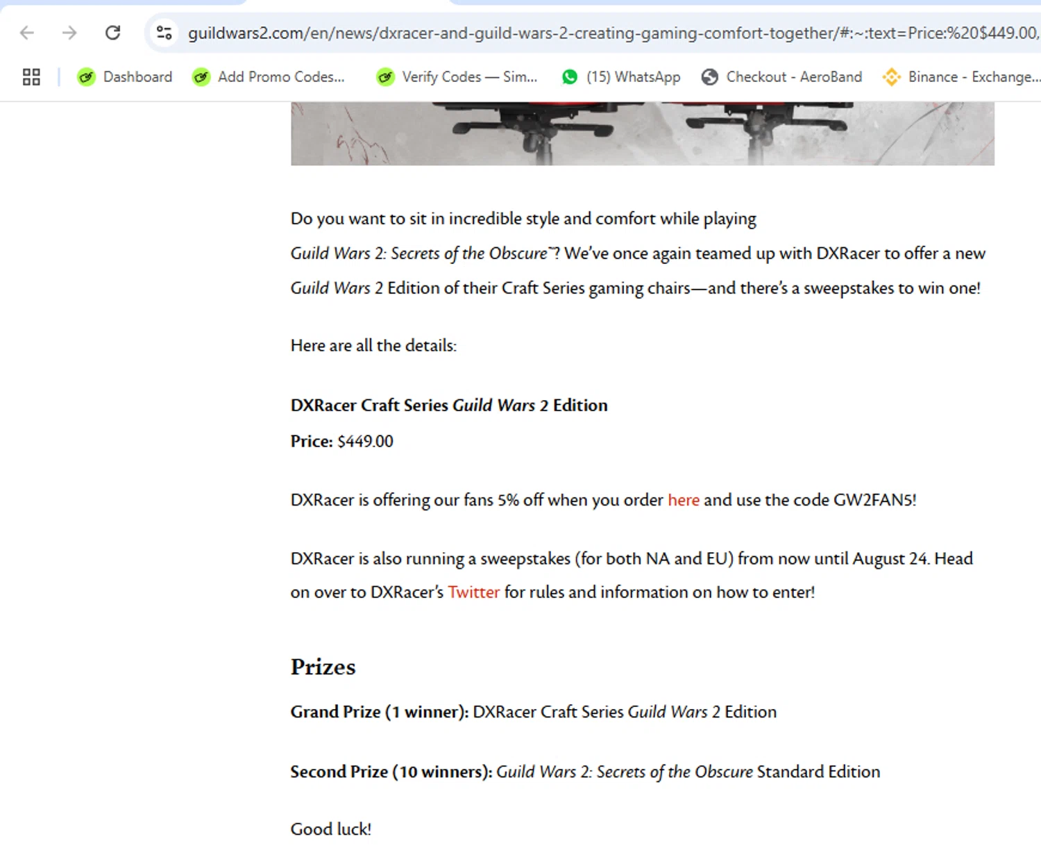 Guild Wars 2 Promo Codes - 50% Off Coupons Dec 2025