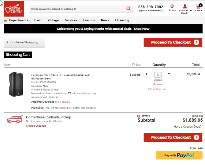 Guitar Center Coupon Codes & Black Friday 2024 Deals - 15% Off