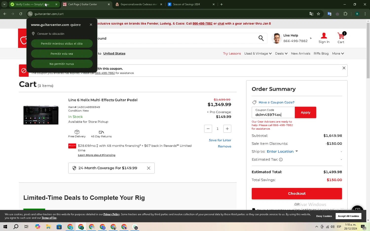 Guitar Center Coupon Codes - 10% Off | January 2025