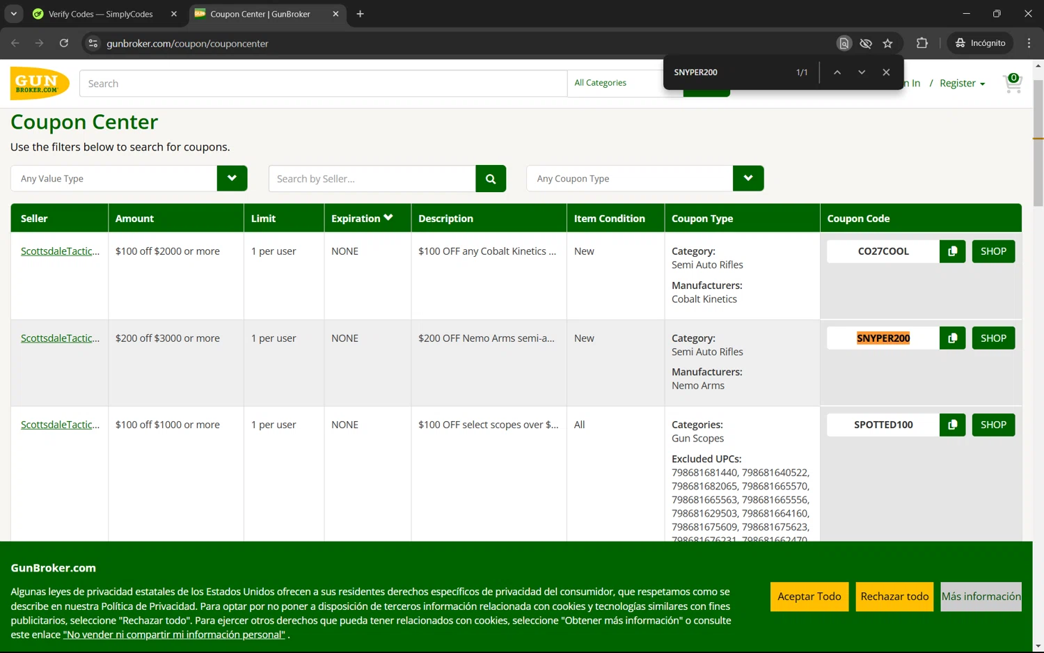 GunBroker.com Coupons & Black Friday 2024 Deals - $5 Off