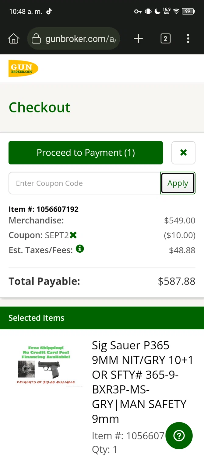 GunBroker.com Coupons - $450 Off | October 2024