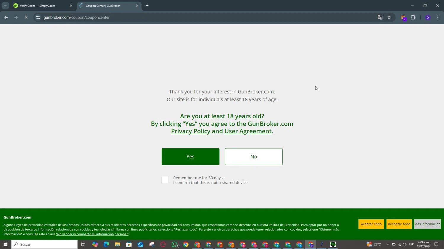 GunBroker.com Coupons - $25 Off | January 2025