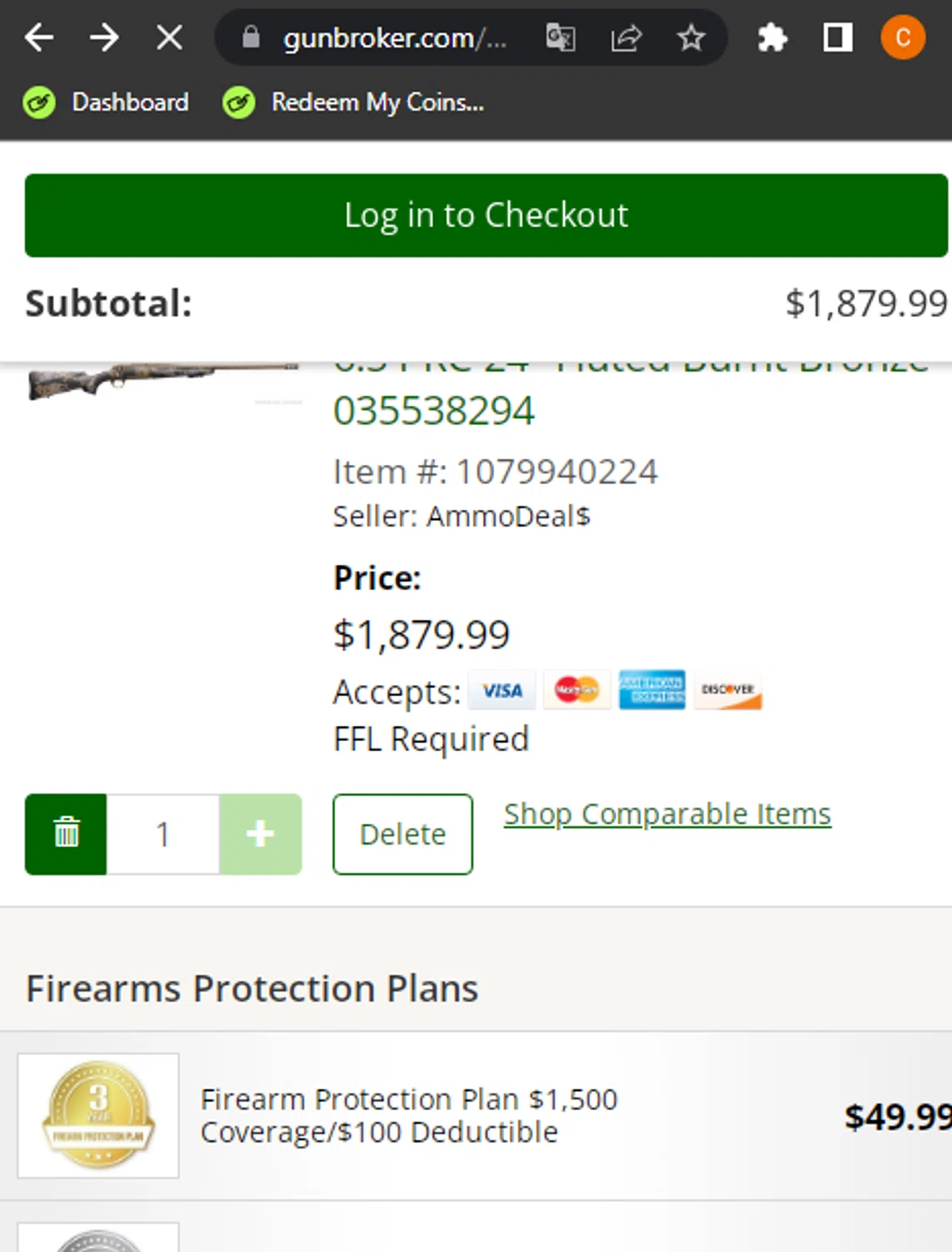 GunBroker.com Promo Codes - $50 Off Coupons May 2025