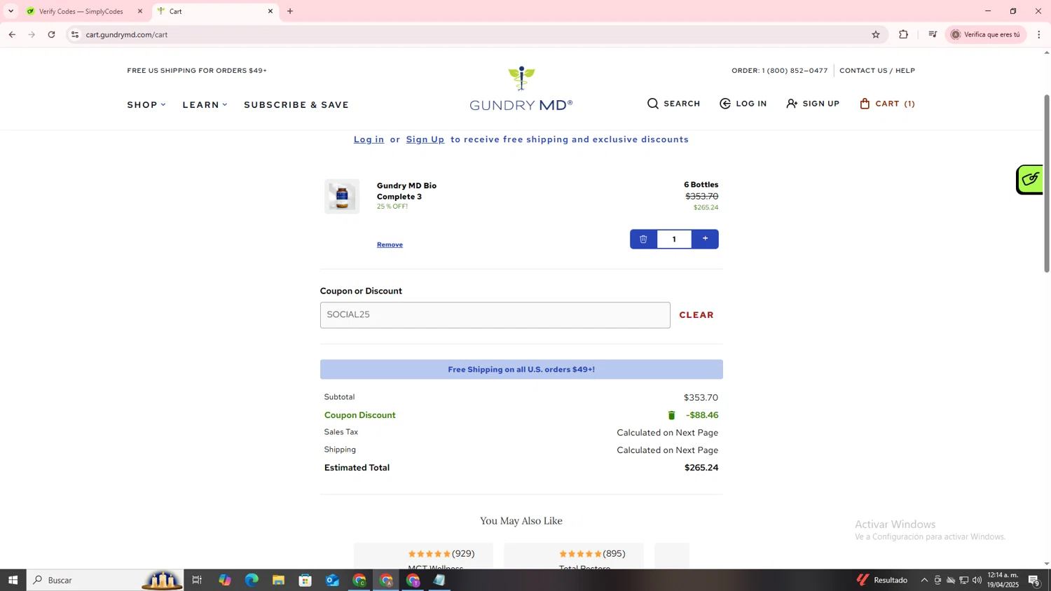 Gundry MD Promo Codes (8 Verified) - 25% Off w/Code May 2025