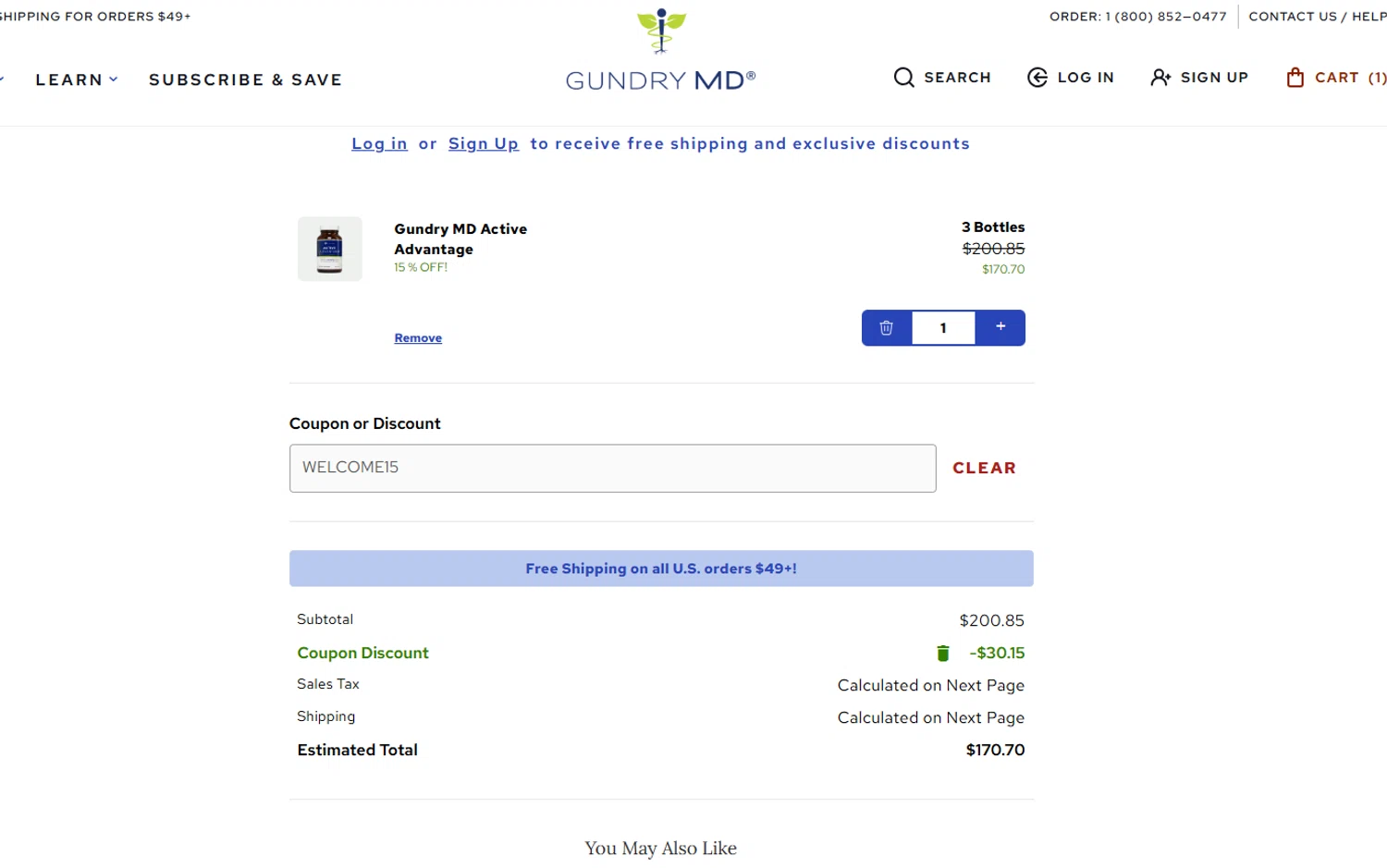Gundry MD Coupon Codes (9 Verified) - 25% Off May 2025