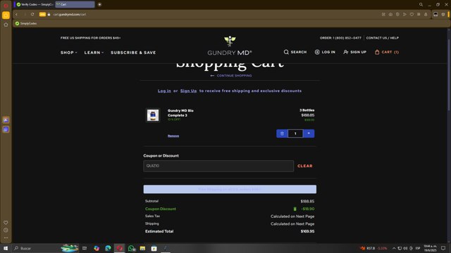 Gundry MD Promo Codes (9 Verified) - 25% Off w/Code Jul 2025