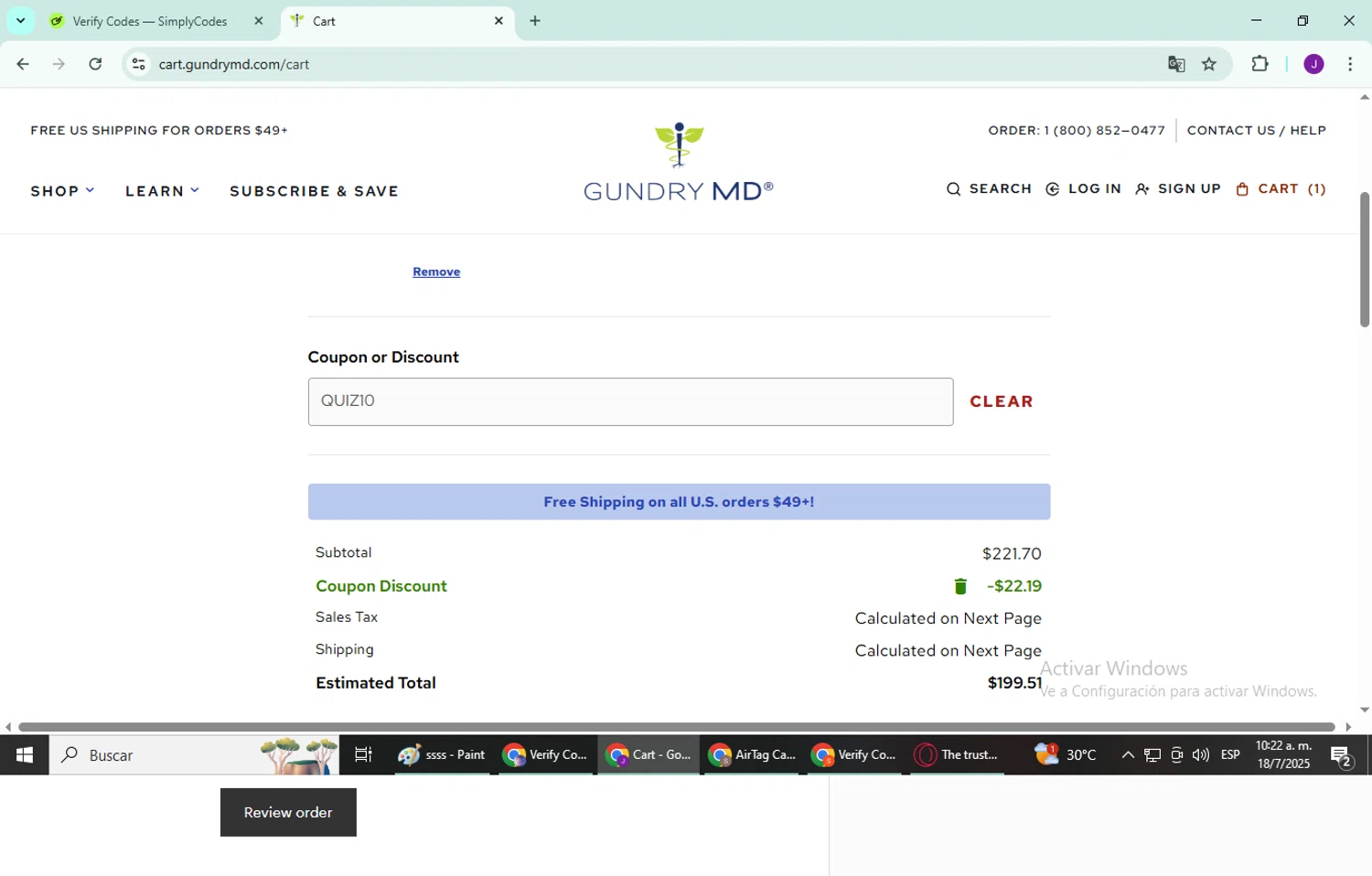 Gundry MD Promo Codes (19 Verified) - 25% Off Sep 2025