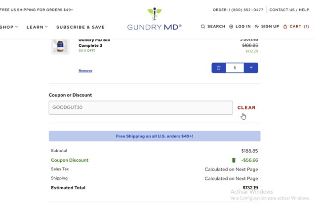 Gundry MD Promo Codes (9 Verified) - 25% Off w/Code Jul 2025