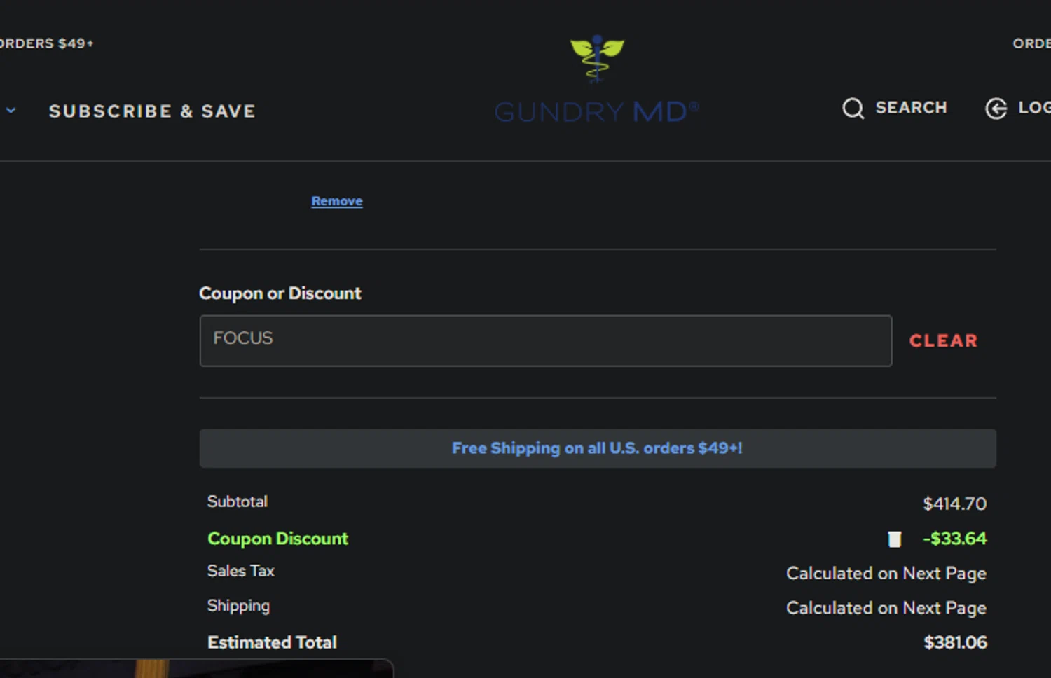 Gundry MD Promo Codes (19 Verified) - 25% Off Sep 2025