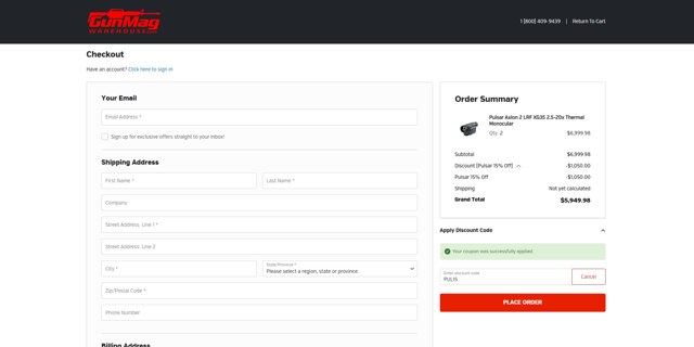 GunMag Warehouse Discount Codes - 10% Off | November 2024