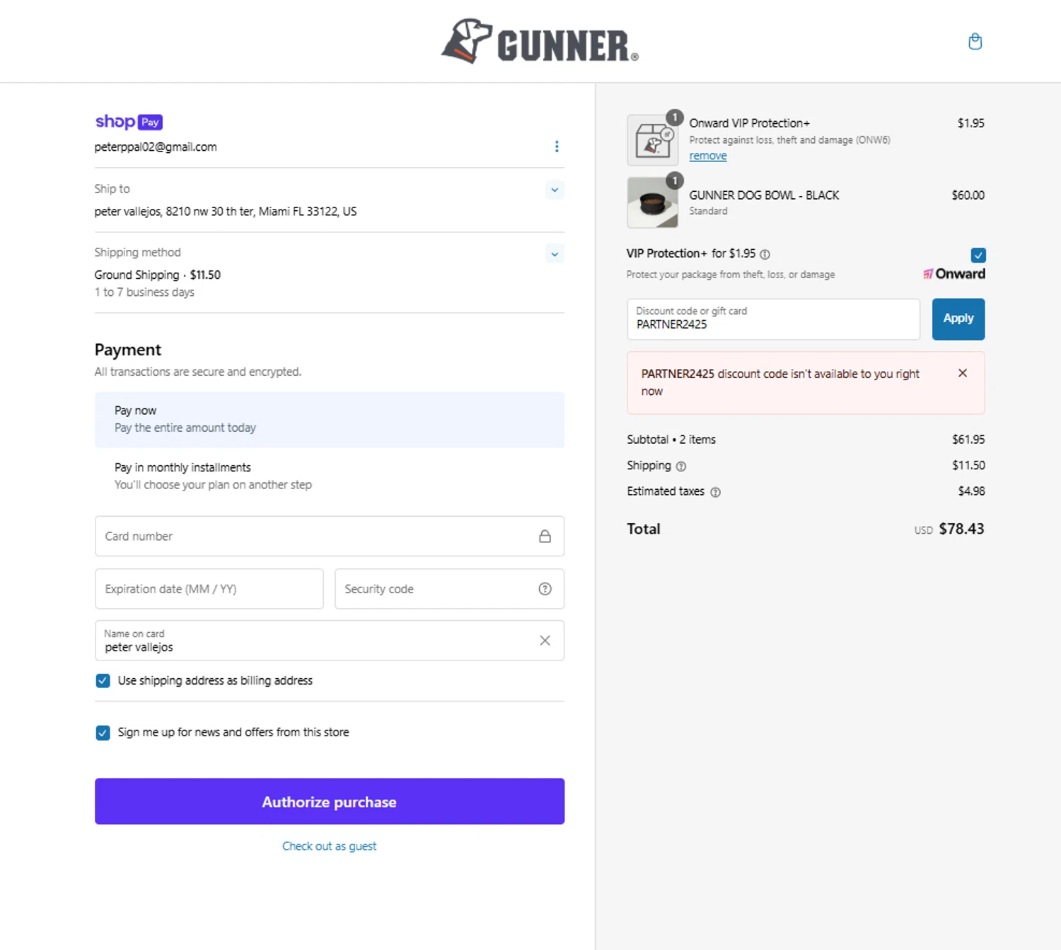 Gunner Kennels Discount Codes - 5% Off | January 2025