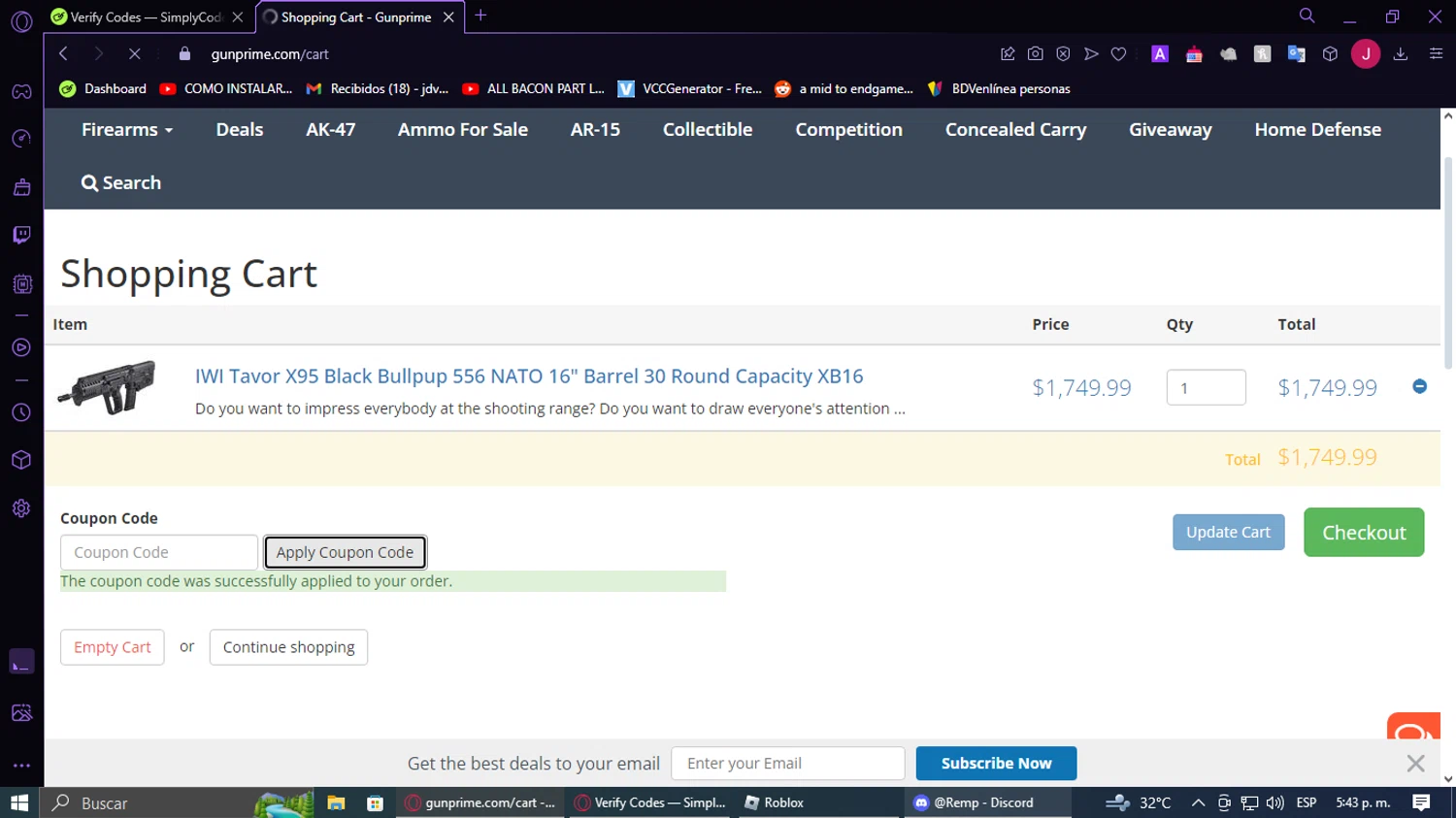 GunPrime Coupon Codes - $150 Off | November 2024