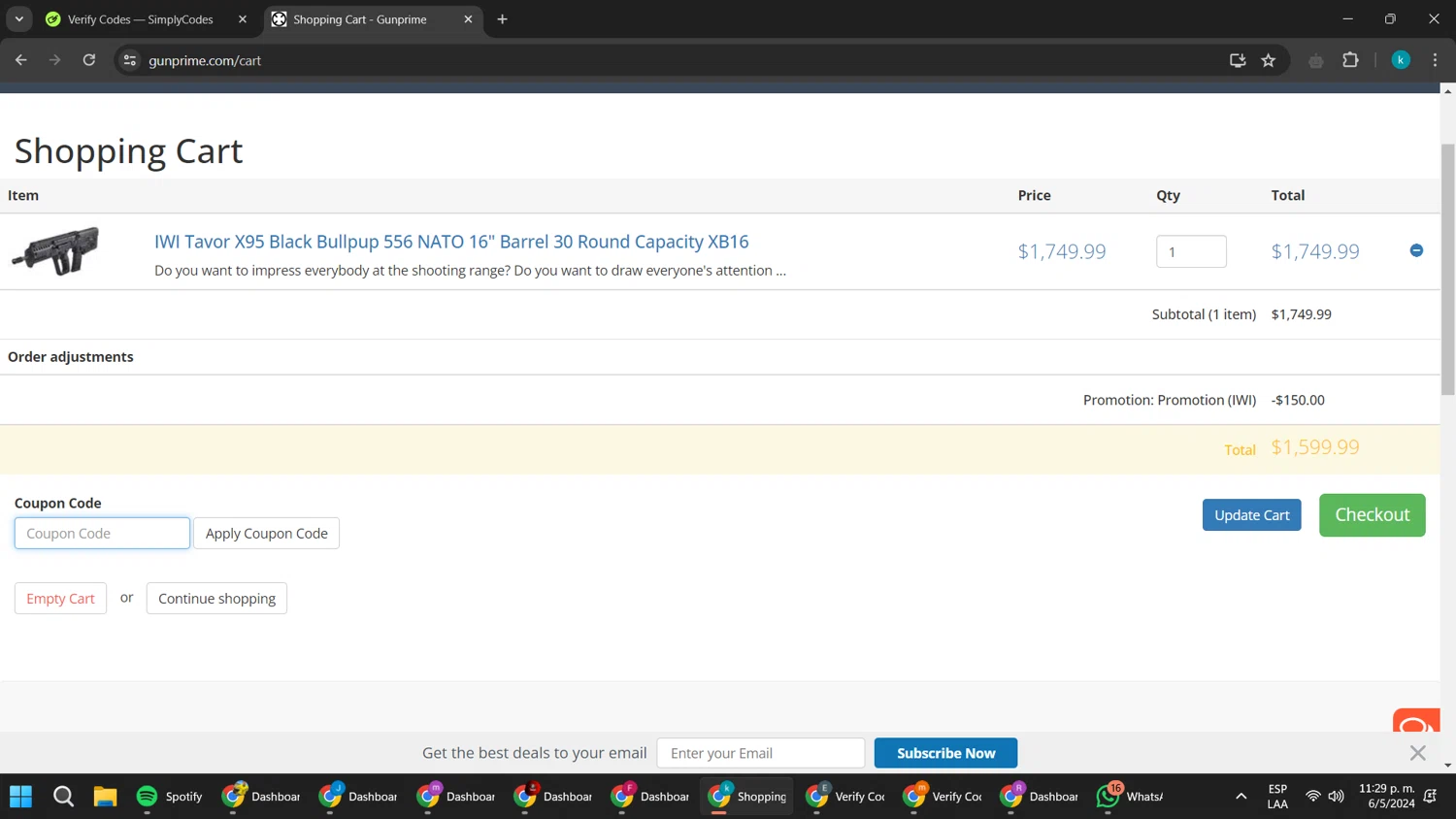 GunPrime Promo Codes – 5% Off | July 2024