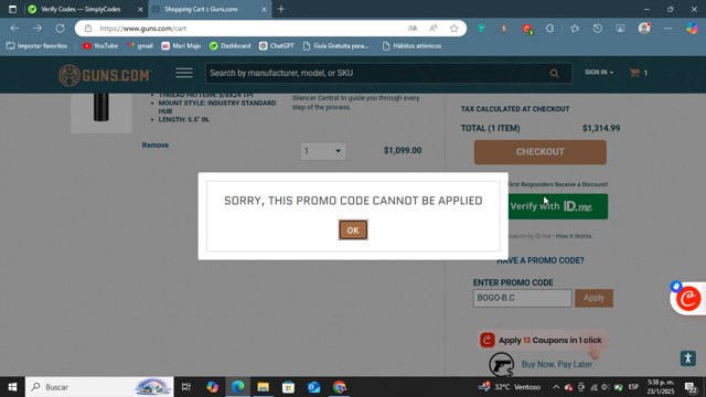 Guns.com Promo Codes (1 Verified) - 10% Off w/Code May 2025