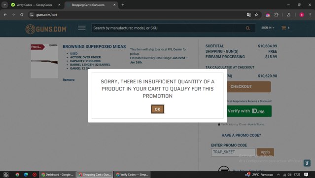 Guns.com Promo Codes (1 Verified) - 10% Off w/Code May 2025