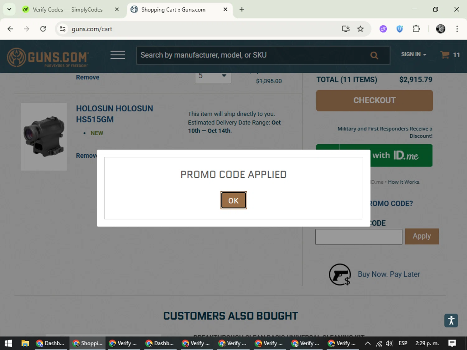 Guns.com Discount Codes - 10% Off (3 Verified) Oct 2025