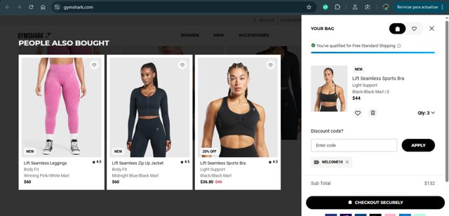 Gymshark Discount Codes (2 Verified) - 10% Off May 2025