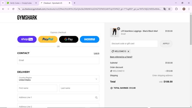 Gymshark Discount Codes (5 Verified) - 10% Off Feb 2025