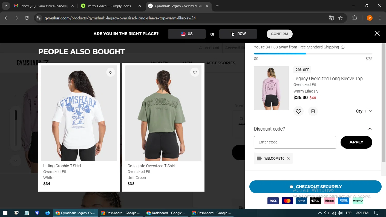 Gymshark Discount Codes (4 Verified) - 10% Off Jan 2025