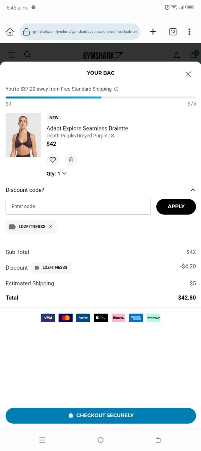 Gymshark Discount Codes - 10% Off | January 2025