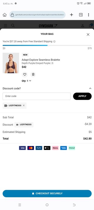 Gymshark Discount Codes (4 Verified) - 10% Off Jan 2025