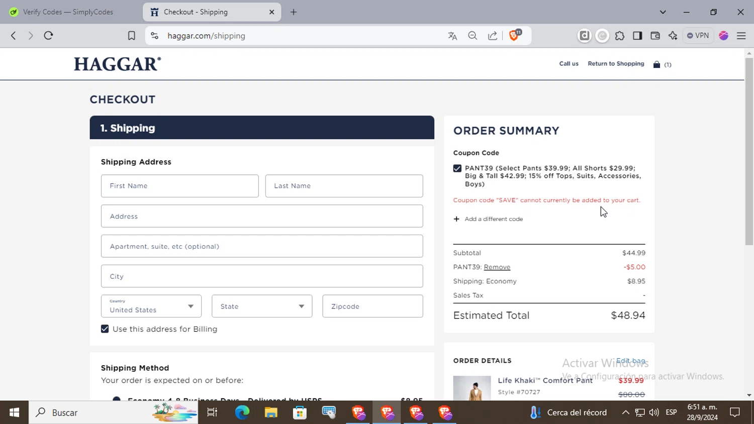 Haggar Coupon Codes - 50% Off | October 2024