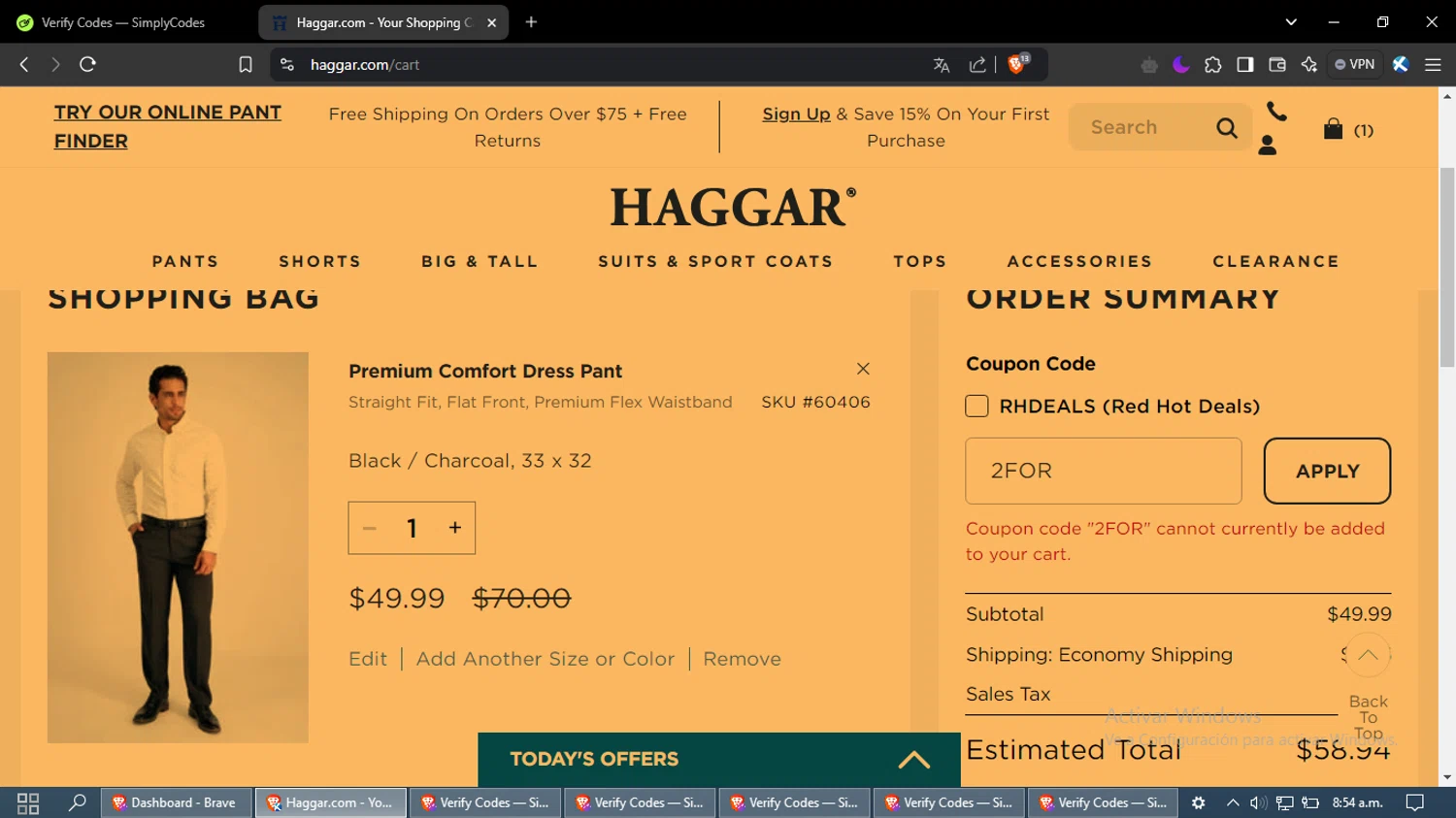 Haggar Coupon Codes - 25% Off | January 2025