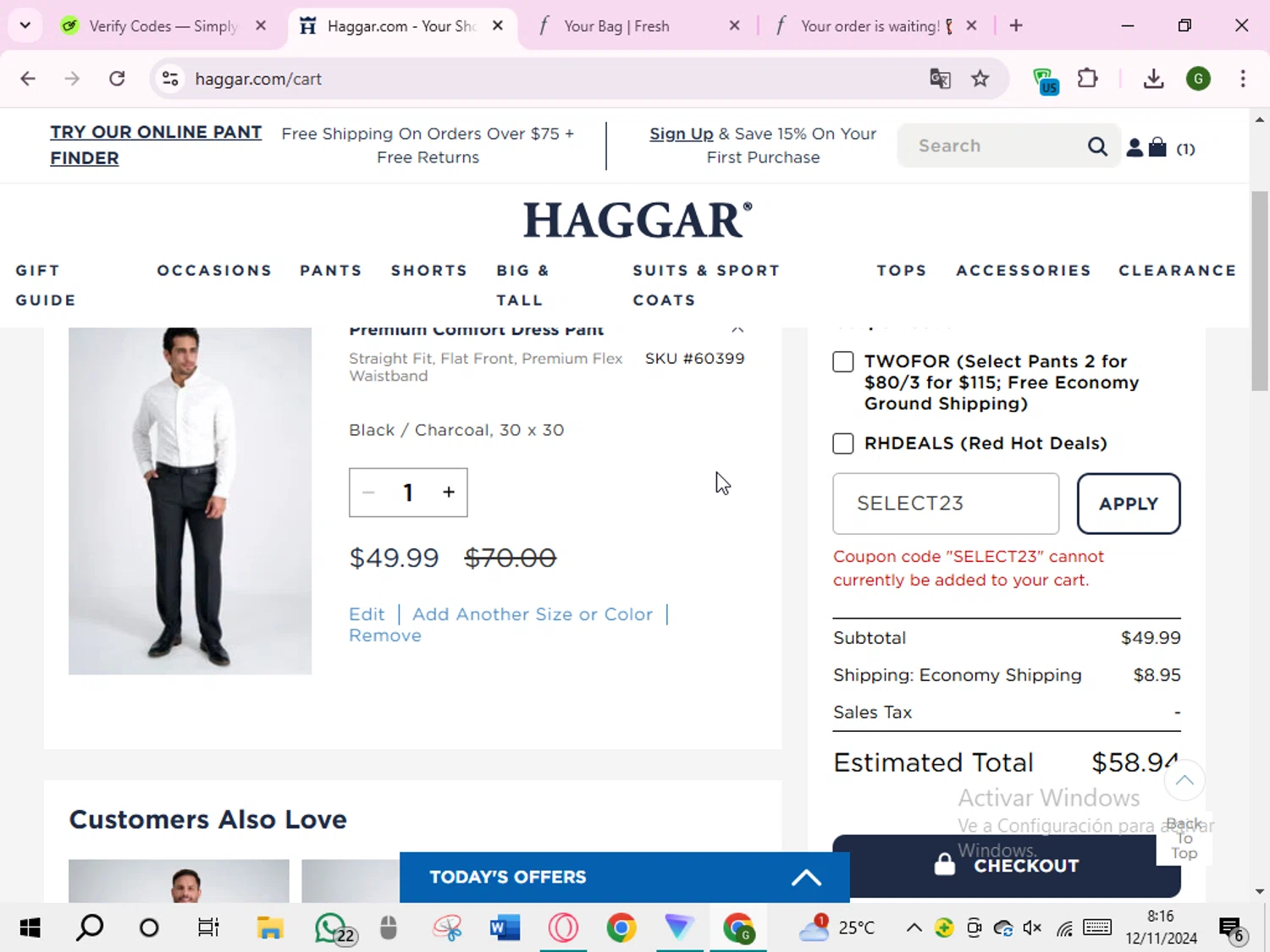 Haggar Coupon Codes - 20% Off | November 2024