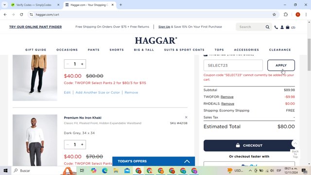 Haggar Coupon Codes - 20% Off | November 2024