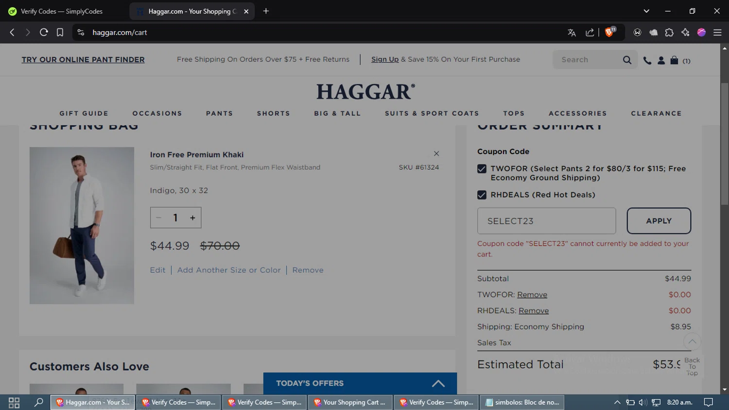 Haggar Coupon Codes - 20% Off | November 2024