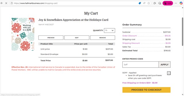 Hallmark Coupons - 5% Off | January 2025