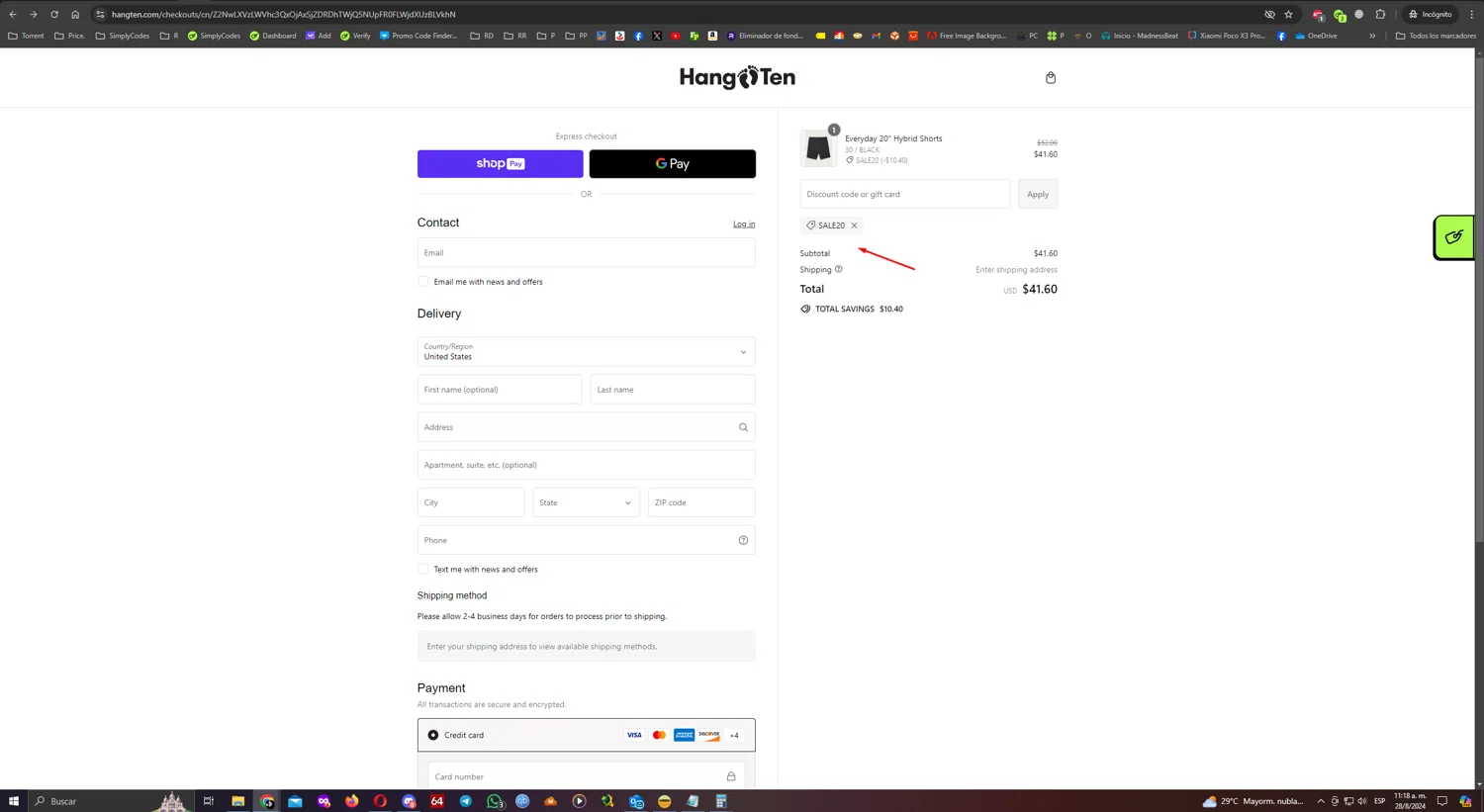 Hang Ten Coupons - 20% Off | September 2024